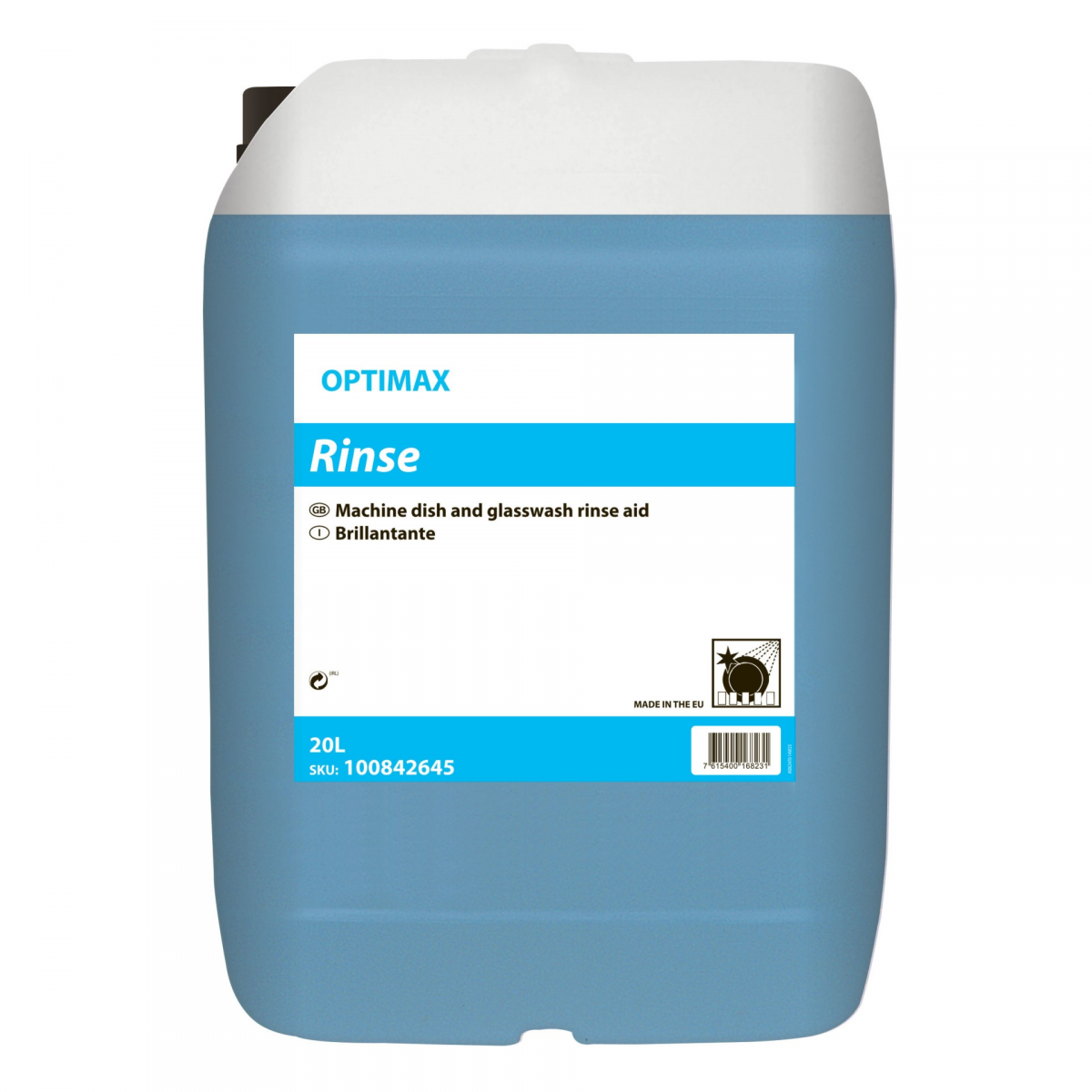 Optimax Rinse 20 Litros - secante neutro líquido para lavagem ...
